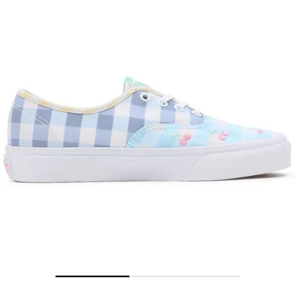 Vans | Shoes | New Vans Cherry Embroidered Pastel Rainbow Authentic ...